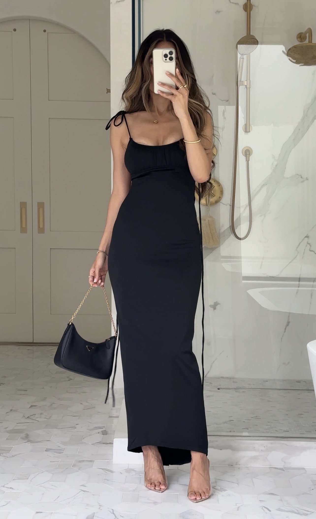 BLACK SKIMS INSPIRED DRESS - Interior Designerella