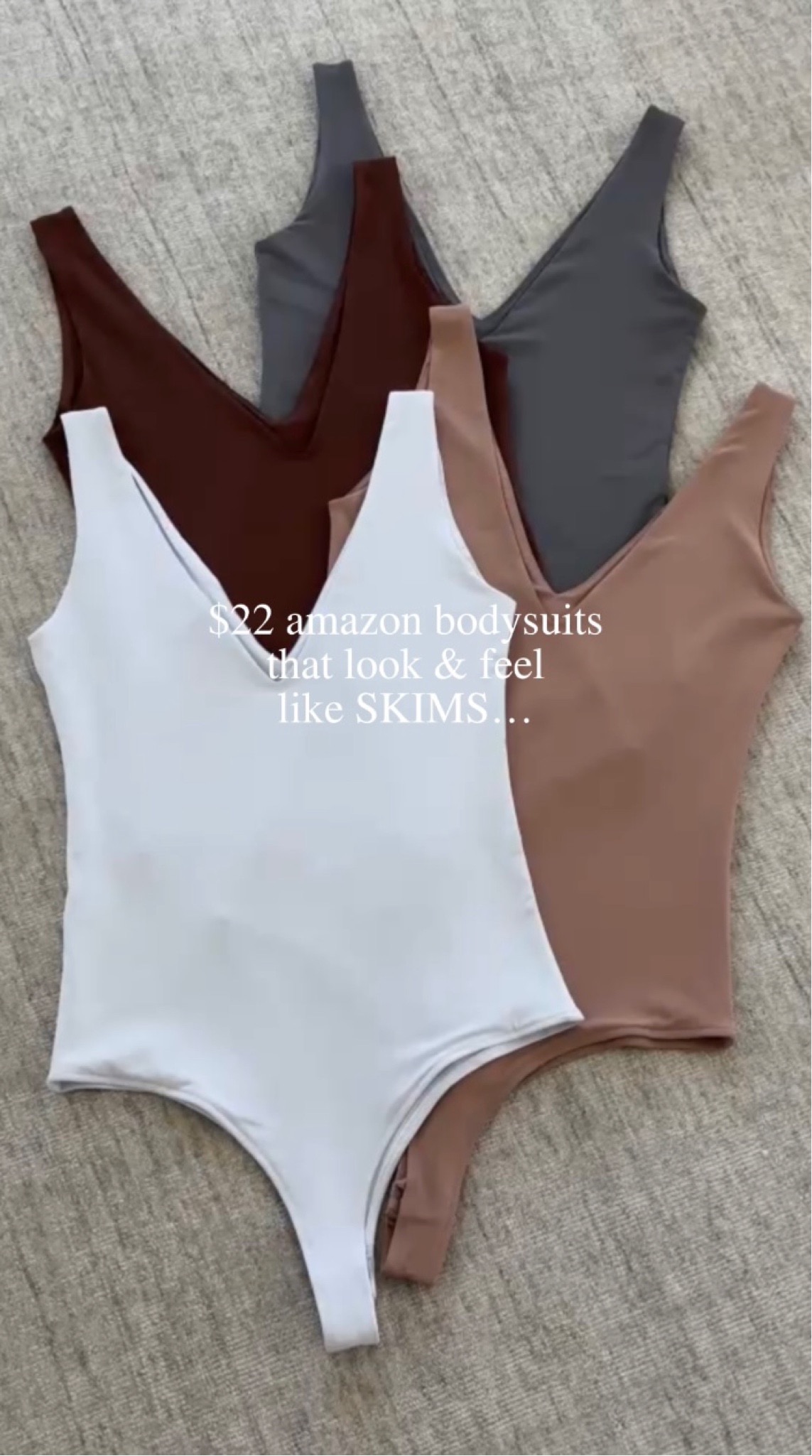 VNECK BODYSUITS LIKE SKIMS - Interior Designerella