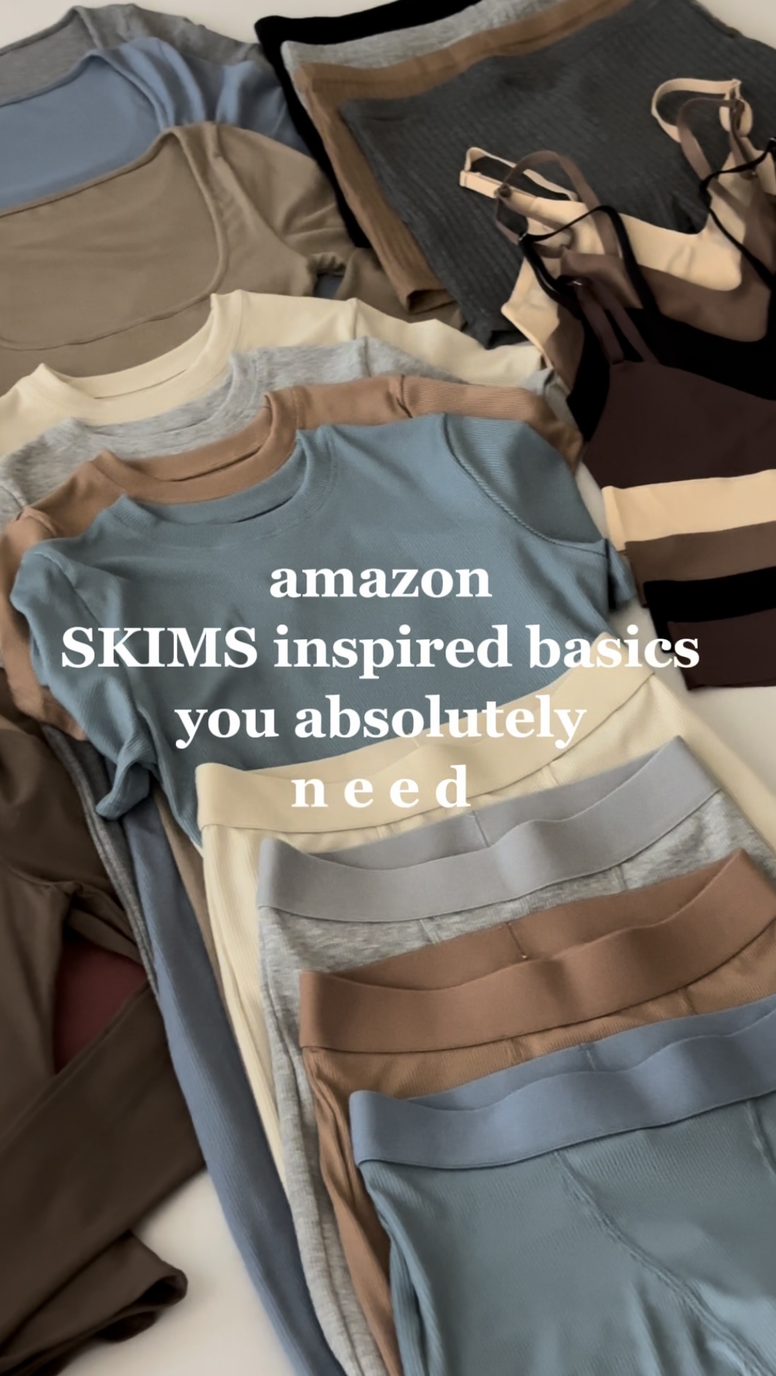 Amazon SKIMS Inspired Basics - Interior Designerella